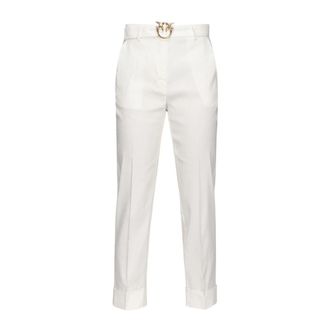 Pinko Plaza Pantalone - - Trousers - Damen - Wei&szlig; - XS
