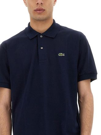 Lacoste Cotton Polo Shirt - Blue