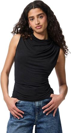 Pieces Pcmadison Sl Draped Top Noos Bc