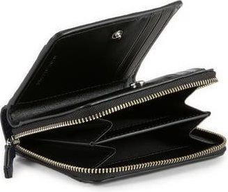 Marc Jacobs Portefeuille Bandana Mini Compact en cuir