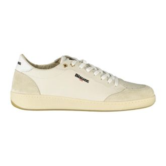 Blauer Sportschuh - - Shoes - Herren - Beige - 40 EU