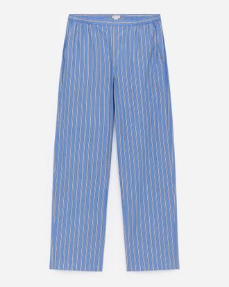 Arket Pyjamahose Aus Baumwolle -Blau