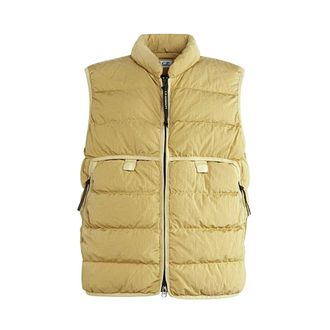 C.P. Company C.p. Company, Homme, Vestes, Jaune, Taille: M Gilet sans manches pour hommes