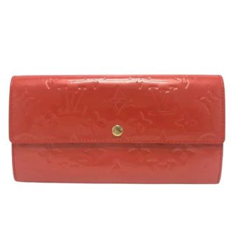 Louis Vuitton Pre-owned Long wallet (bi-fold) - - Pre-owned - Damen - Rot - ONE SIZE