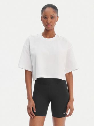 Reebok T-Shirt Reebok x Ewa Chodakowska RK25612CCW Wei&szlig; Relaxed Fit