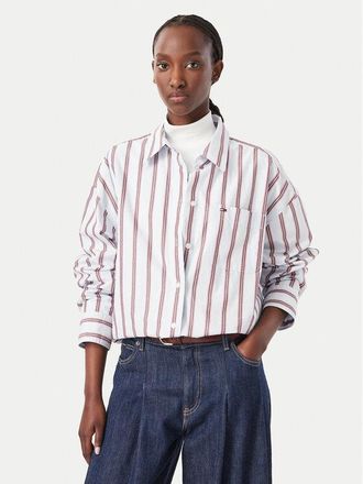 Tommy Jeans Hemd Essetnial DW0DW23340 Hellblau Oversize