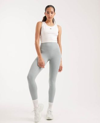adidas adidas Performance - All Me - Legging 7/8&egrave;me c&ocirc;tel&eacute; - Vert sauge