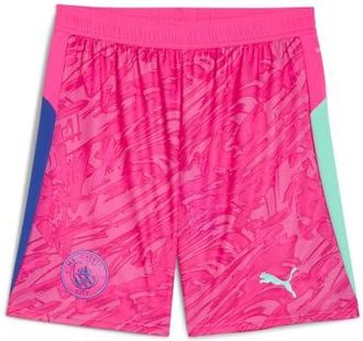 Puma Short de Gardien de But Manchester City Homme 2025/26 - Rose - Taille : M