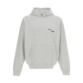 A.P.C. A.p.c., Homme, Sweatshirts et sweats &agrave; capuche, Gris, Taille: M Sweat &agrave; capuche x Fragment