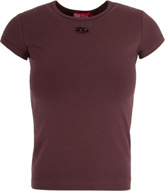 Diesel Femme, Tops, Brun, Taille: 42 FR T-Angie-Od T-Shirt