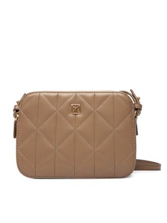 Calvin Klein Handtasche Quilted Camera Bag LV04F3328G Beige