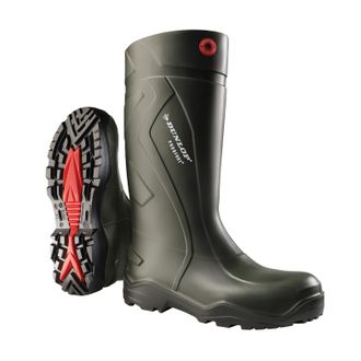 Dunlop Dunlop Protective Footwear, C762041, Purofort+ Full Safety, Schwarz/Rot, Gr&ouml;&szlig;e 49 EU