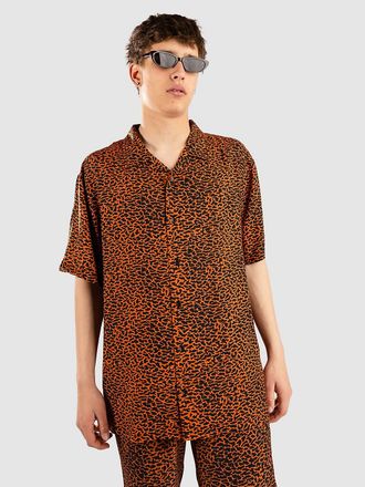 Volcom Utopias Print Hemd brown horn
