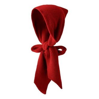 Generic Écharpe dhiver avec capuche pour femme - Longue écharpe douce - Pour lautomne et lhiver - Chaude et confortable - En tricot épais - Moderne - Coupe-ve