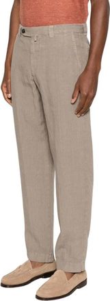 Berwick 1707 Homme, Pantalons, Gris, Taille: L Berwich Pantalons