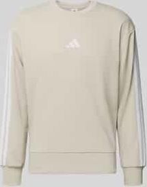 adidas Sweatshirt mit Label-Stitching