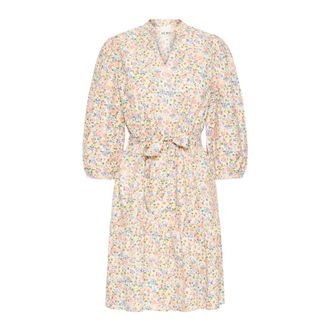 Ichi Ichi - Robe Cloud Dancer Florale - Femme - Robes - Multicolore - Taille: 46 FR
