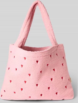 Studio Noos Tote Bag mit Logo-Patch Modell Teddy