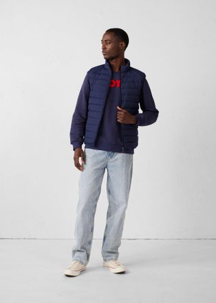 Jott Doudoune sans manches stretch Marine Arafo - Taille XXL