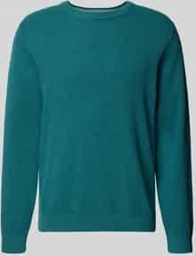 Tom Tailor Regular Fit Strickpullover aus reiner Baumwolle