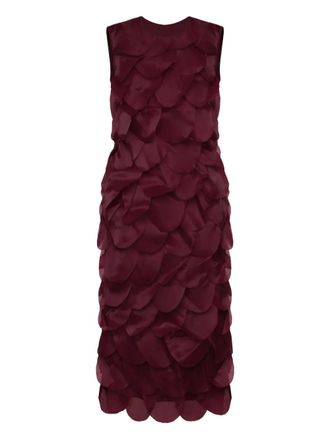 Lika Kleid aus Organza - Rot