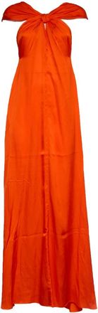 Essentiel Femme, Robes, Rouge, Taille: 40 FR Jaycee Halterneck Maxi Dress
