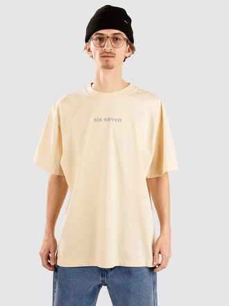 A.Lab Brainrot Six Seven Boxy T-Shirt white cap off white