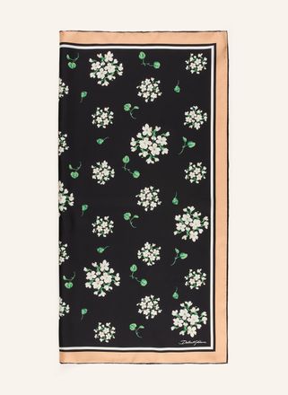 Dolce & Gabbana Seidentuch schwarz