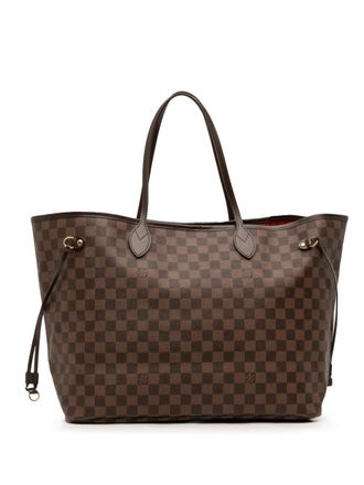 Louis Vuitton sac port&eacute; &eacute;paule Neverfull PM (2012) - Marron