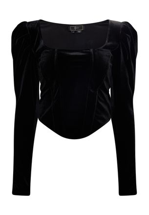 Faina Bluse Damen schwarz