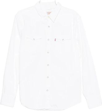 Levi's Homme, Chemises, Blanc, Taille: M Barstow Western Shirt