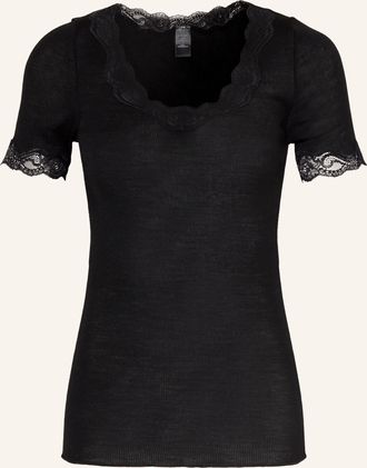 CALIDA Calida Schlafshirt Richesse Lace Mit Seide schwarz