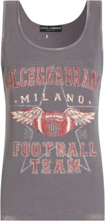 Dolce & Gabbana Femme, Tops, Multicolore, Taille: 40 FR T-Chemises