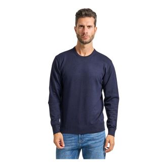 Yes-Zee YES Zee, Homme, Pulls, Bleu, Taille: L Maille ras du cou