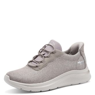 Tamaris Comfort Damen Step IN Sneaker flach zum Schlupfen Leicht, Braun (Taupe), 42 EU
