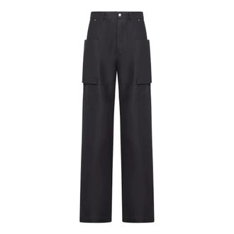 Rick Owens Straight Hosen - - Trousers - Herren - Schwarzk - W31