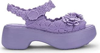 Melissa Blossom + Viktor and Rolf, Sandales compensées pour femme, lilas, 41/41.5 EU