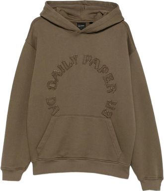 Daily Paper Clothing Orbit Logo-patch Hoodie