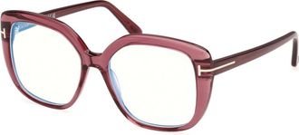 Tom Ford Monture optique - Femme - Accessoires - Rouge - Taille: 53 MM