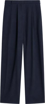 Semicouture Pantalon large - Femme - Pantalons - Bleu - Taille: 38 FR