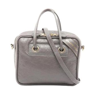 Balenciaga Sac &agrave; main vintage Pre-owned - Femme - Pre-owned - Gris - Taille: ONE Size