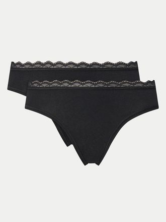Triumph Panty-Set Feel Of Cotton 10225045 Schwarz