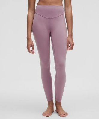 lululemon Legging Wunder Under SmoothCover taille haute pour Femmes - 64 cm - Violet - Taille 10