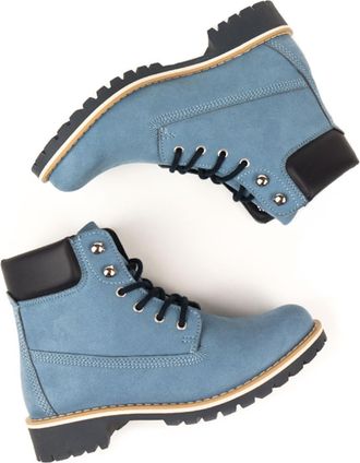 Will&rsquo;s Vegan Store Damen vegan Dock Boots Hellblau