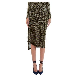 Paco Rabanne Floral Plissee Midirock - - Skirts - Damen - Mehrfarbig - S
