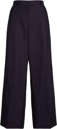 Officine G&eacute;n&eacute;rale Pantalon Rosa en lin et coton m&eacute;lang&eacute;