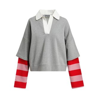 Essentiel Damen, Sweatshirts & Hoodies, Grau, SGr&ouml;&szlig;e