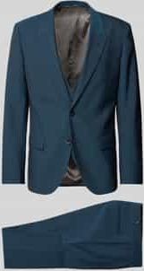 HUGO BOSS Regular Fit Anzug aus Schurwoll-Mix Modell Henry/Getlin