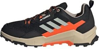 adidas Homme Terrex AX4 Hiking Shoes, Core Black/Wonder Silver/Orange, 44 EU