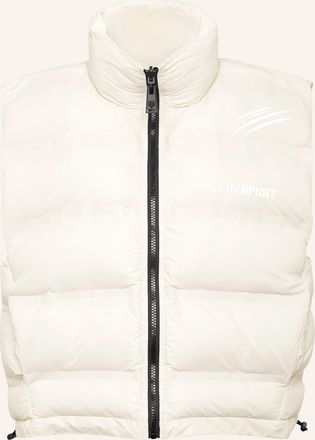 Plein Sport Plein Sport Daunenweste Scratch grau